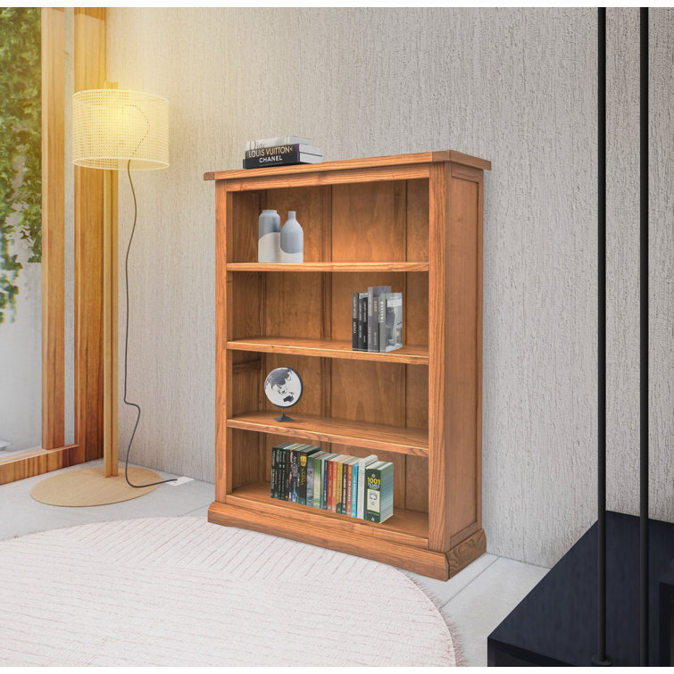 Alpen Home Risley 120cm H x 89cm W Manufactured Wood + Solid Wood Standard Bookcase | Wayfair.co.uk